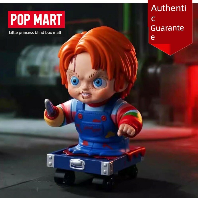 POP MART Chucky Halloween Сериальный Чакки на коляске, распакованный, официально лицензированная коллекция