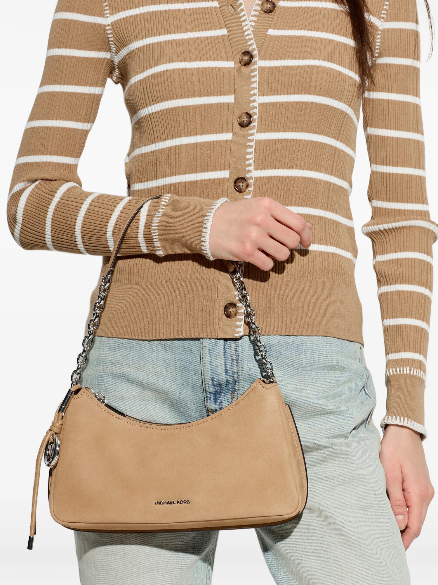 Сумка Michael Michael Kors, бежевый — фото 1