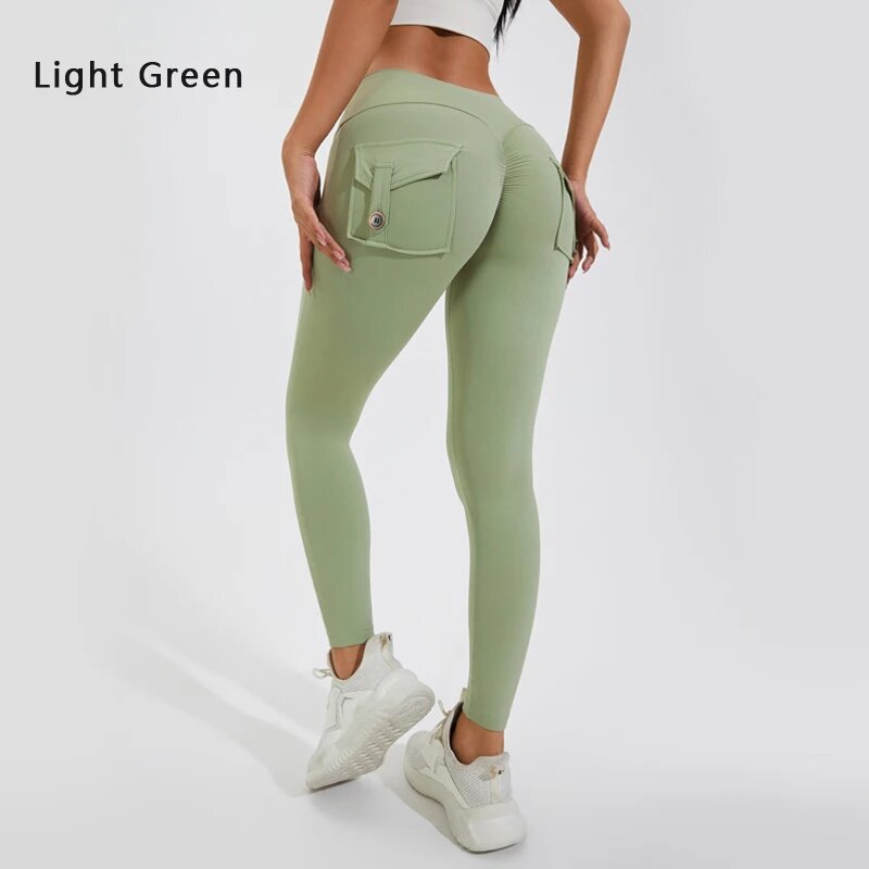 Леггинсы женские DIAS FIT JOY, зеленые, размер S
