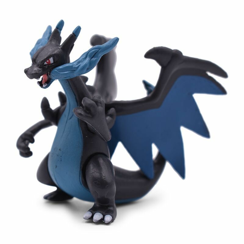 Покемон Мега Чаризард X Игрушки-фигурки Коллекционная модель Pokemon Mega Charizard X 6 cm
