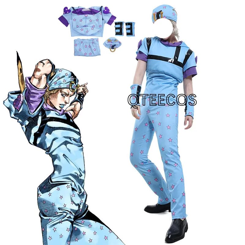 Костюм Джонатан Джонни Джостар из JoJo's Bizarre Adventure XL