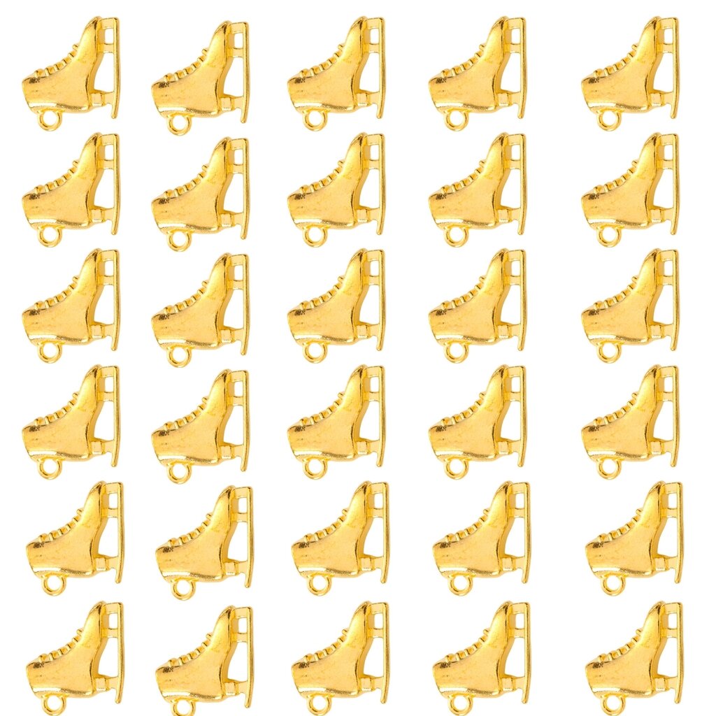 30 штук подвесок для коньков в стиле ретро Для аксессуаров для изготовления ювелирных изделий своими руками