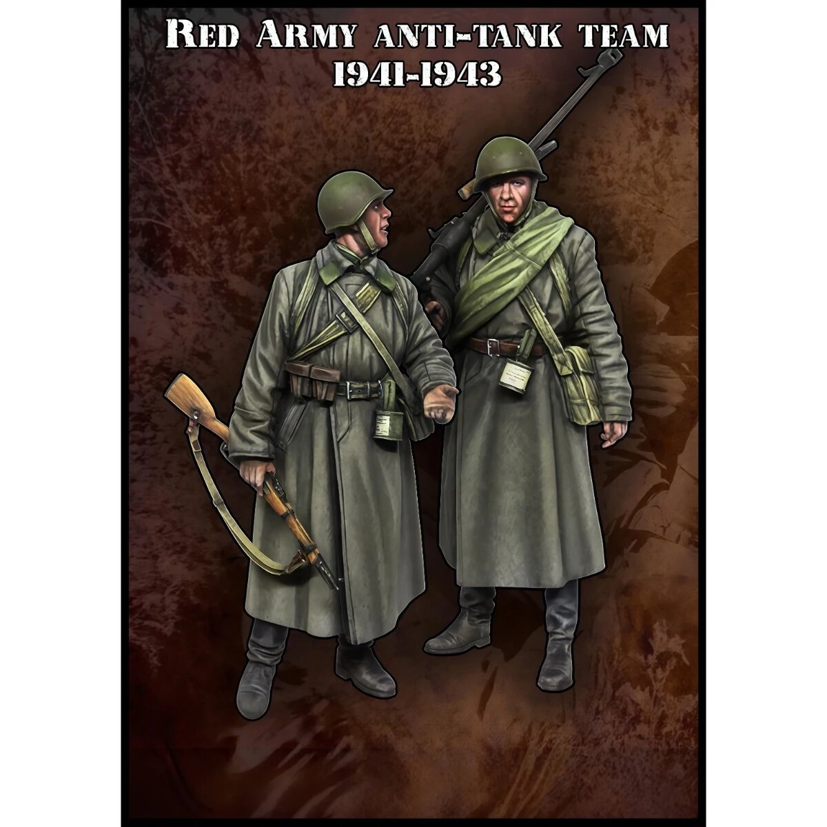 Набор для сборки модели Red Army Anti-Tank Team 1/35 MEEKLION MODEL