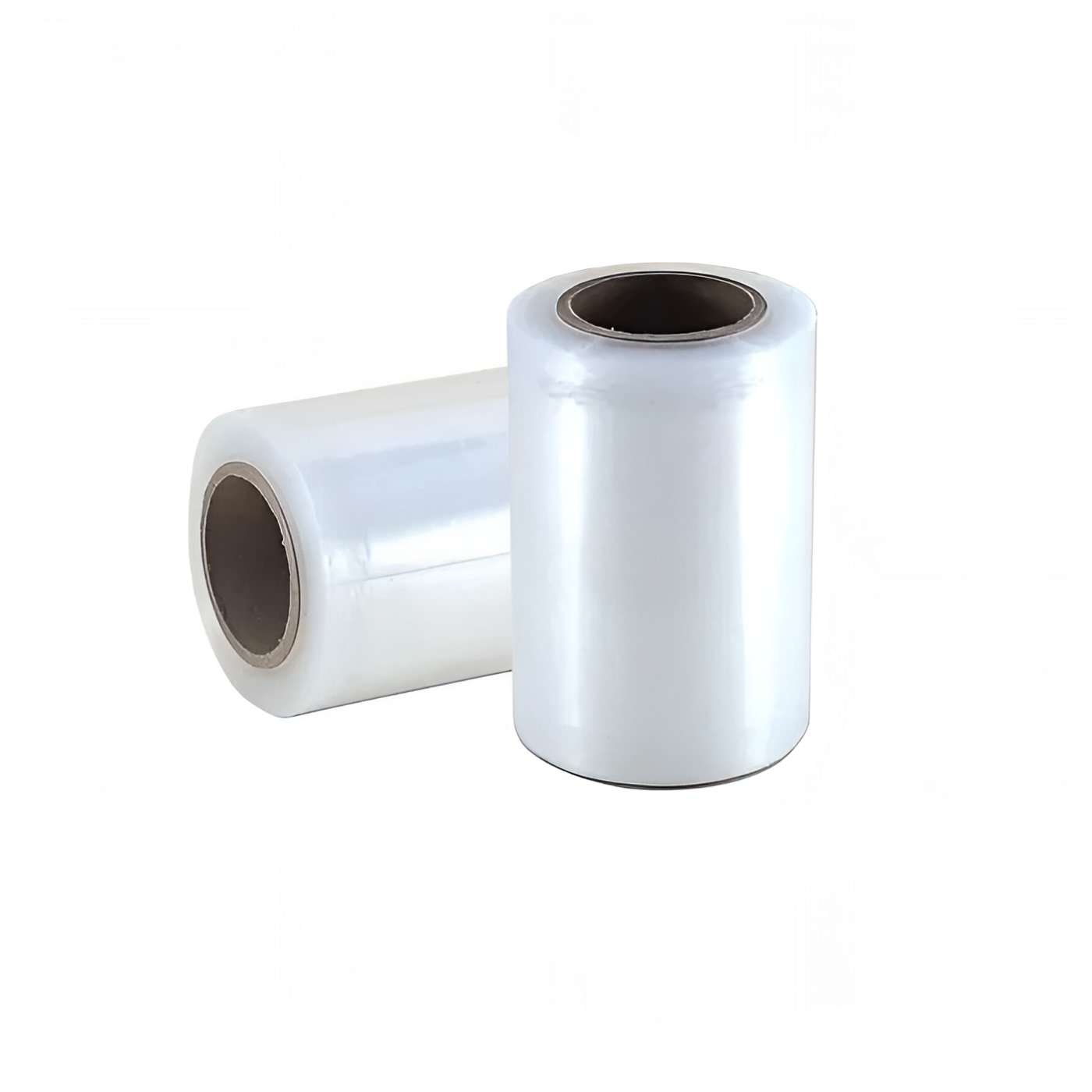 Стрейч пленка прозрачная, профессиональная 125 мм ширина, 218м намотка. Мини-рулон.