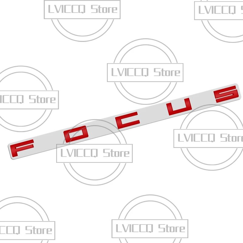 Для Ford Focus Автомобильная эмблема 3D Металлическая гибридная ST Line MK2 MK3 MK4 Логотип Кузов A