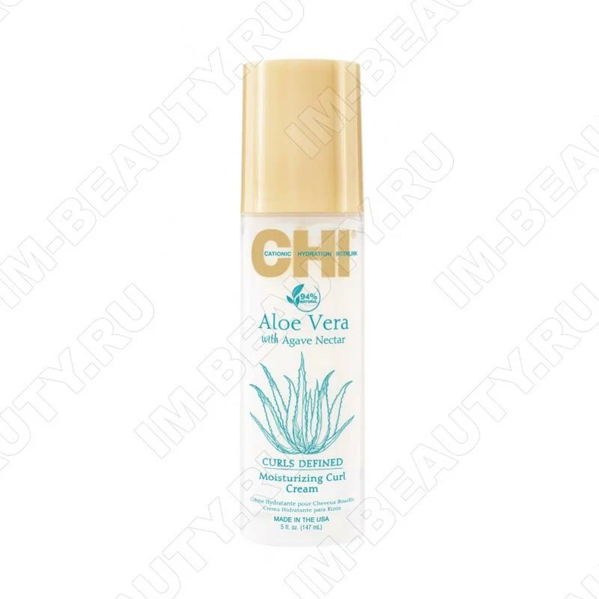 Увлажняющий крем для вьющихся волос, 147 мл (CHI Aloe Vera with Agave Nectar)