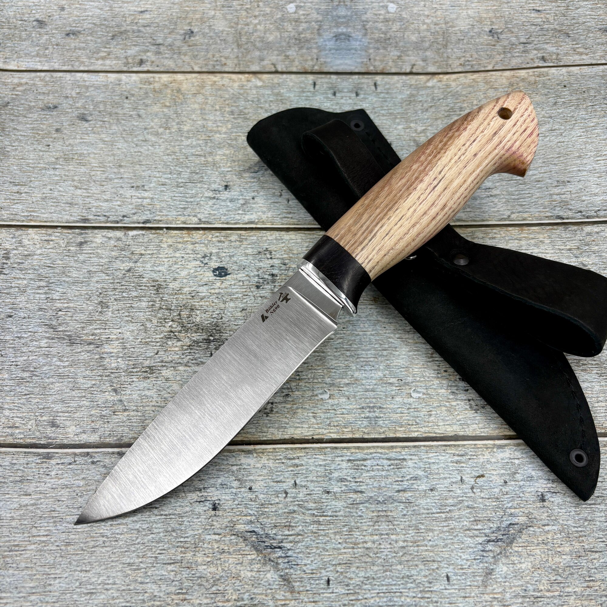 Нож Лис N690 Ясень