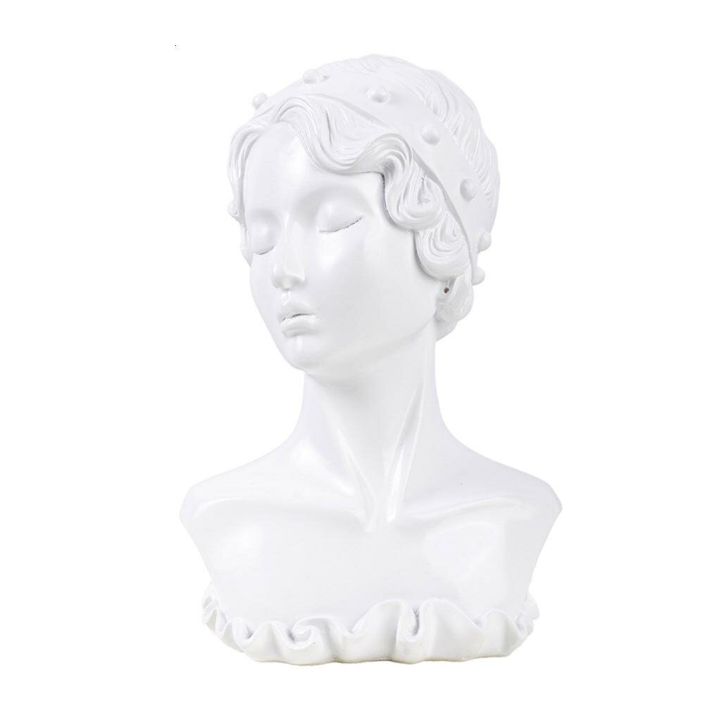 Держатель для украшений в форме манекена, Белый