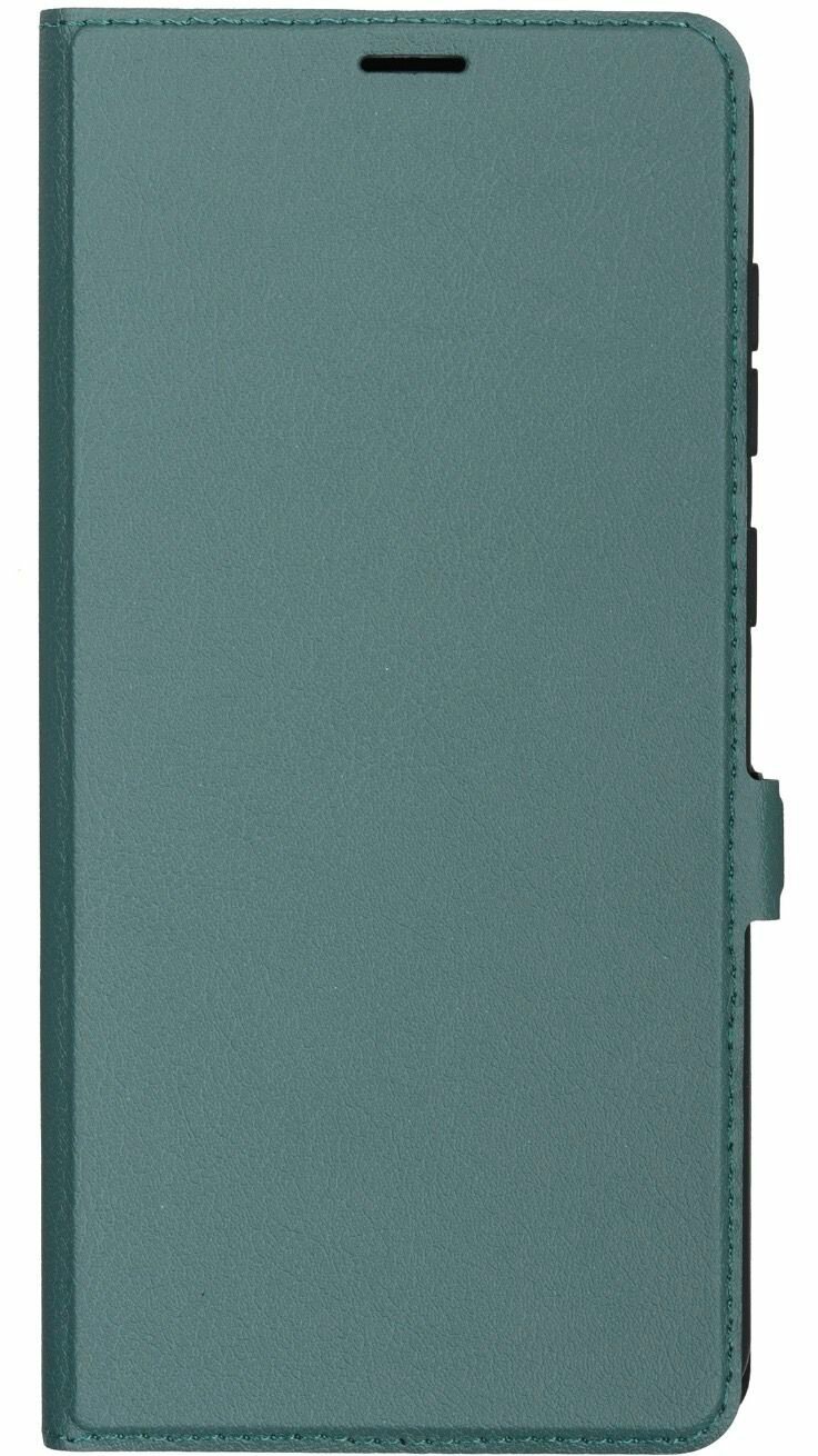 Чехол книжка для Huawei Nova 11 SE / Huawei Nova 12 SE зелёная, с карманом, подставка / Чехол на Хуавей Нова 11 СЕ / Хуавей Нова 12 СЕ зелёный, книжкой, защитный, картхолдер