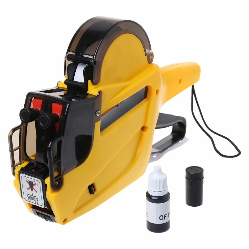 MX-6602 10 Цифр в 2 Строки Ценник Маркировочный Пистолет Price Labeller Для Superm
