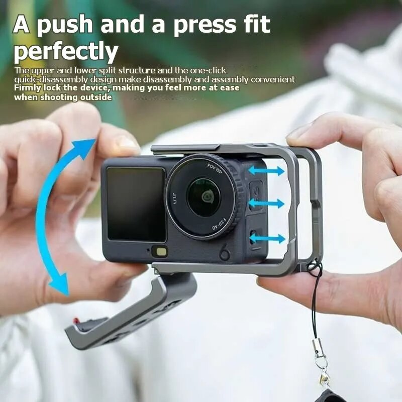 Металлическая защитная клетка для DJI Osmo Action 6