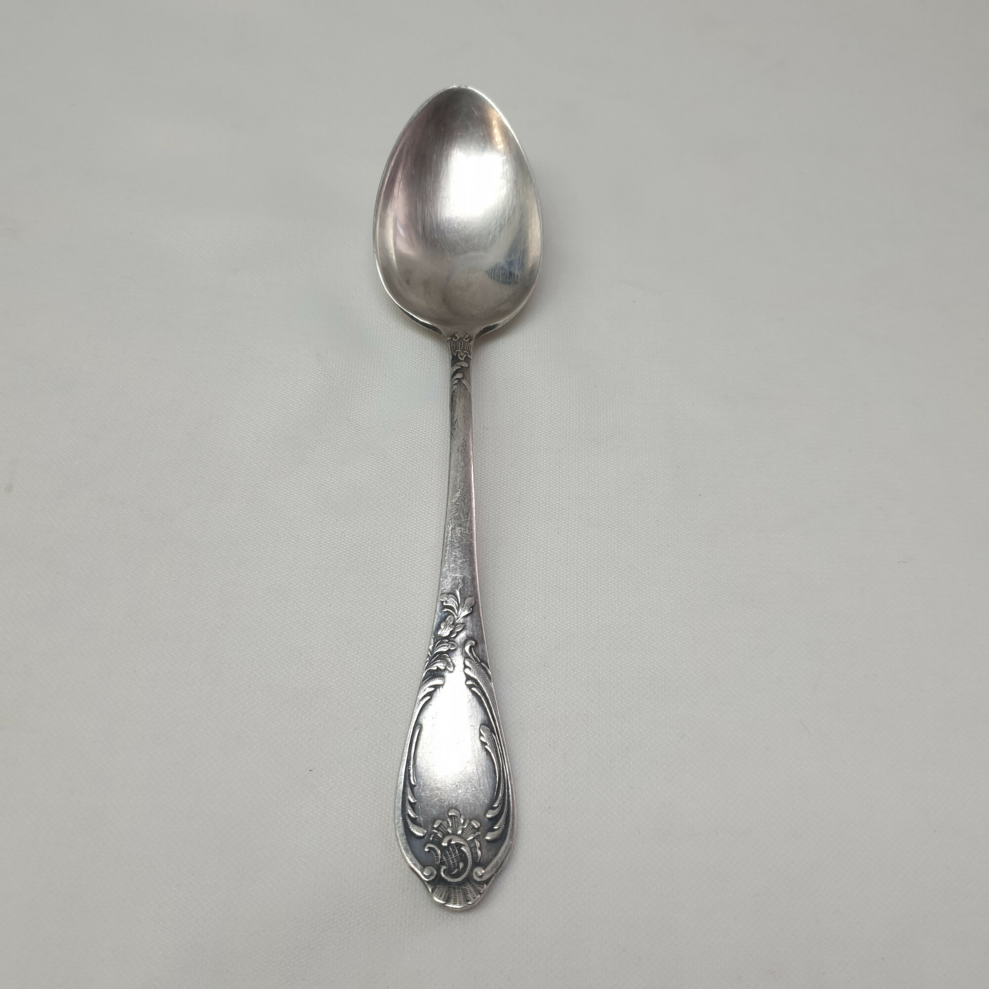 Винтажная столовая ложка ЗиШ, мельхиор. СССР