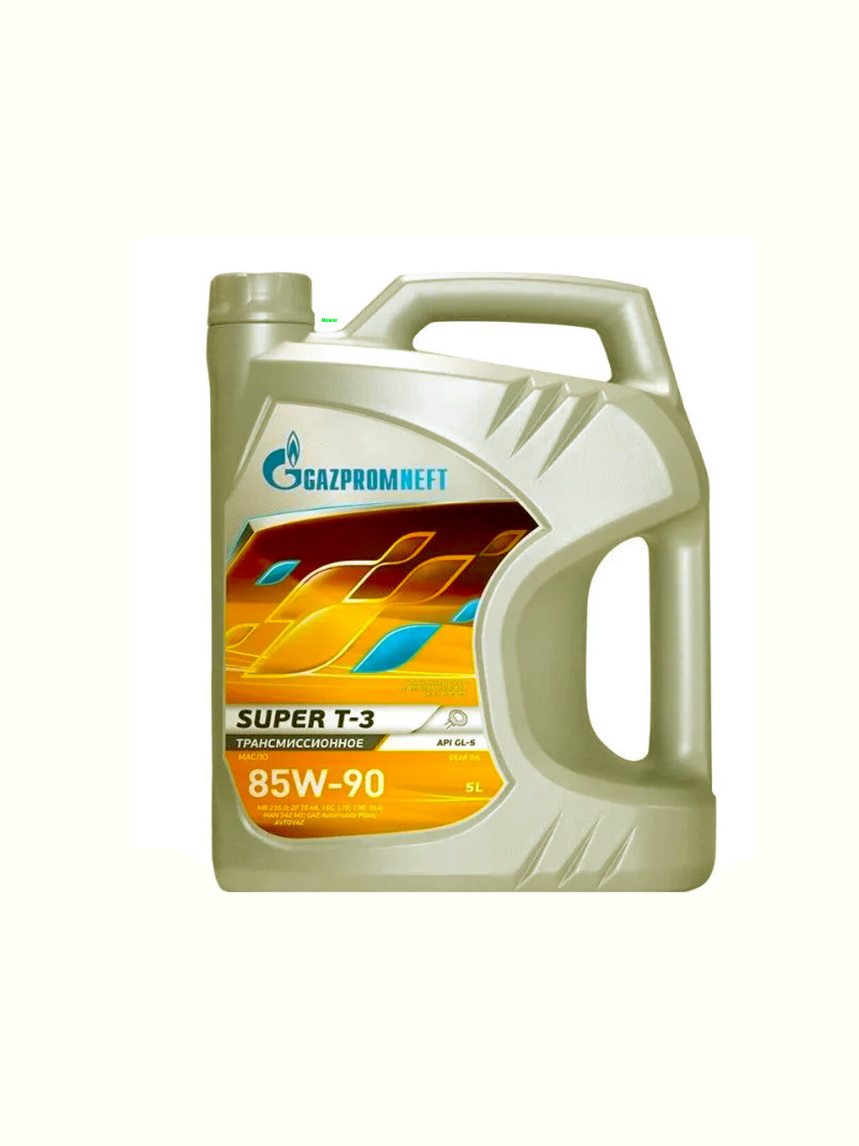 Масло трансмиссионное Газпромнефть SUPER T-3, 85W-90, 5 л, 1 шт.