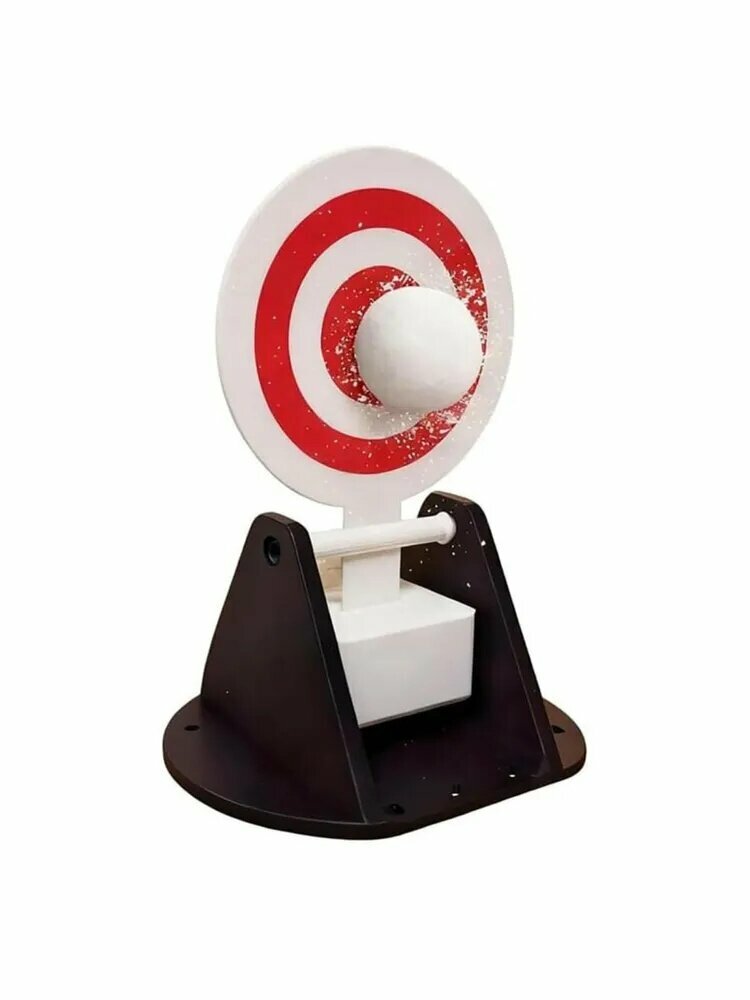 Мишень для снежков с автоматическим подъёмом, уличная игра для зимы, для двора и развлечений