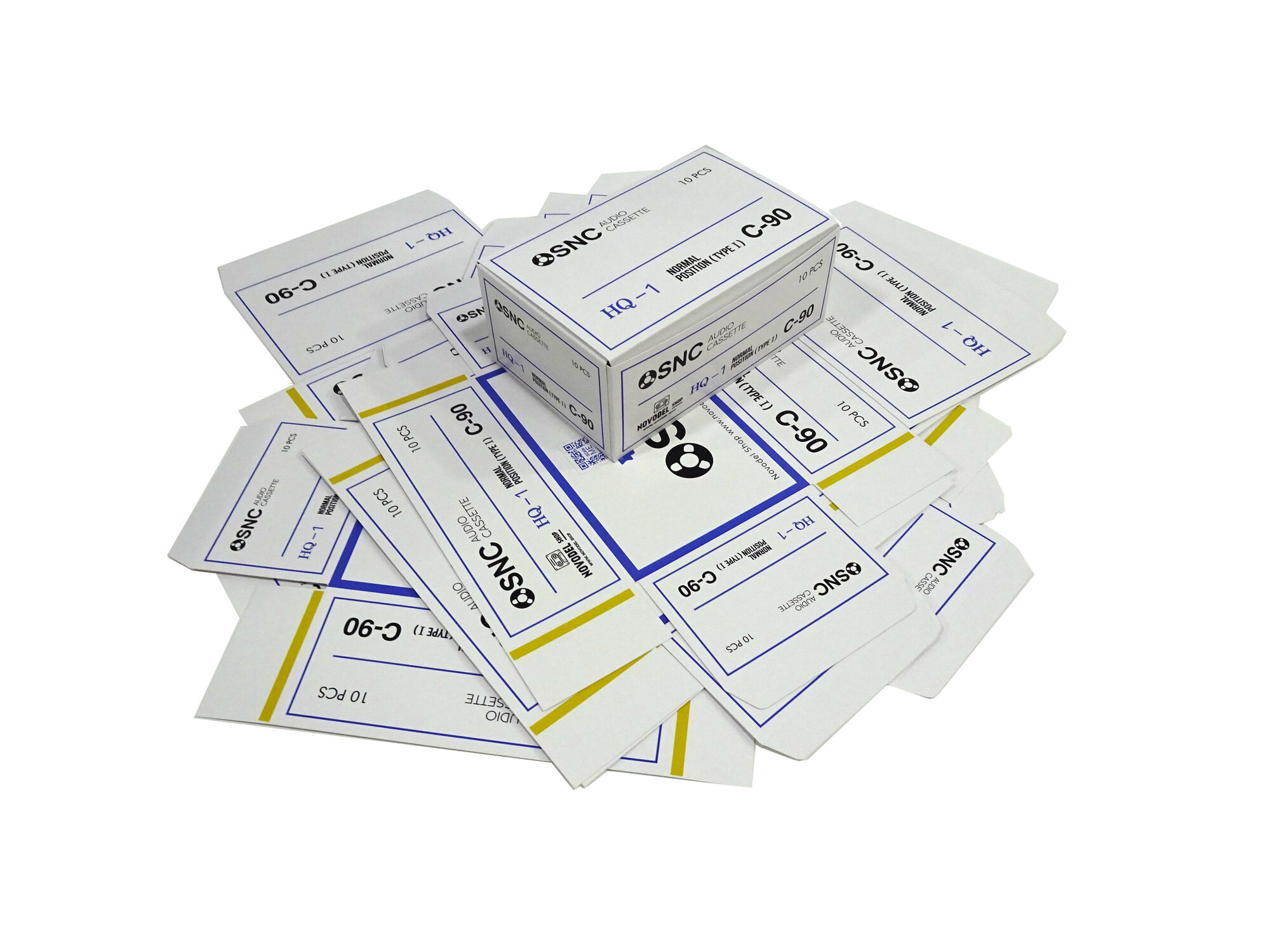 Коробочка для аудиокассет SNC HQ-1 C90