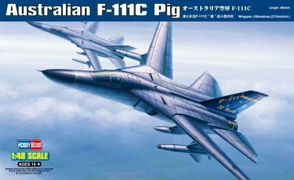1:48 Австралийский истребитель-бомбардировщик F-111C Pig модель военной техники