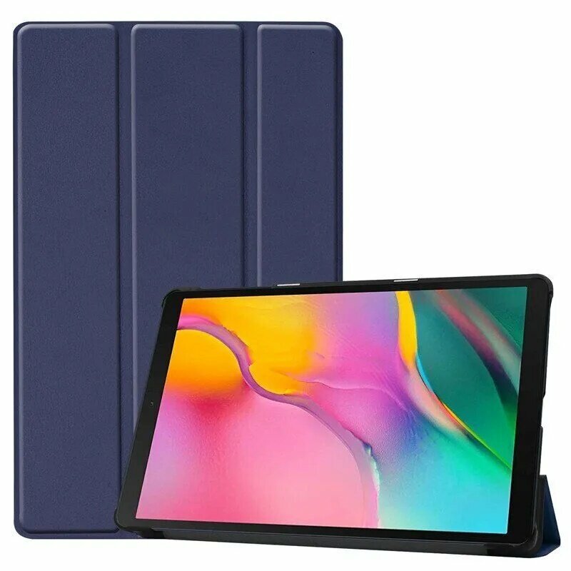 Чехол для Samsung Tab A (10.1") (T510, T515) с магнитом, черный / Самсунг Галакси Таб А Т510 Т515