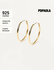 Серьги PDPAOLA, серебро, 925 проба, , золотистый