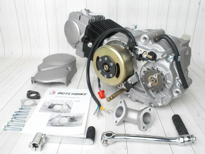 PitBikeClub Двигатель на питбайк 125см3 154FMI механика/кикстартер