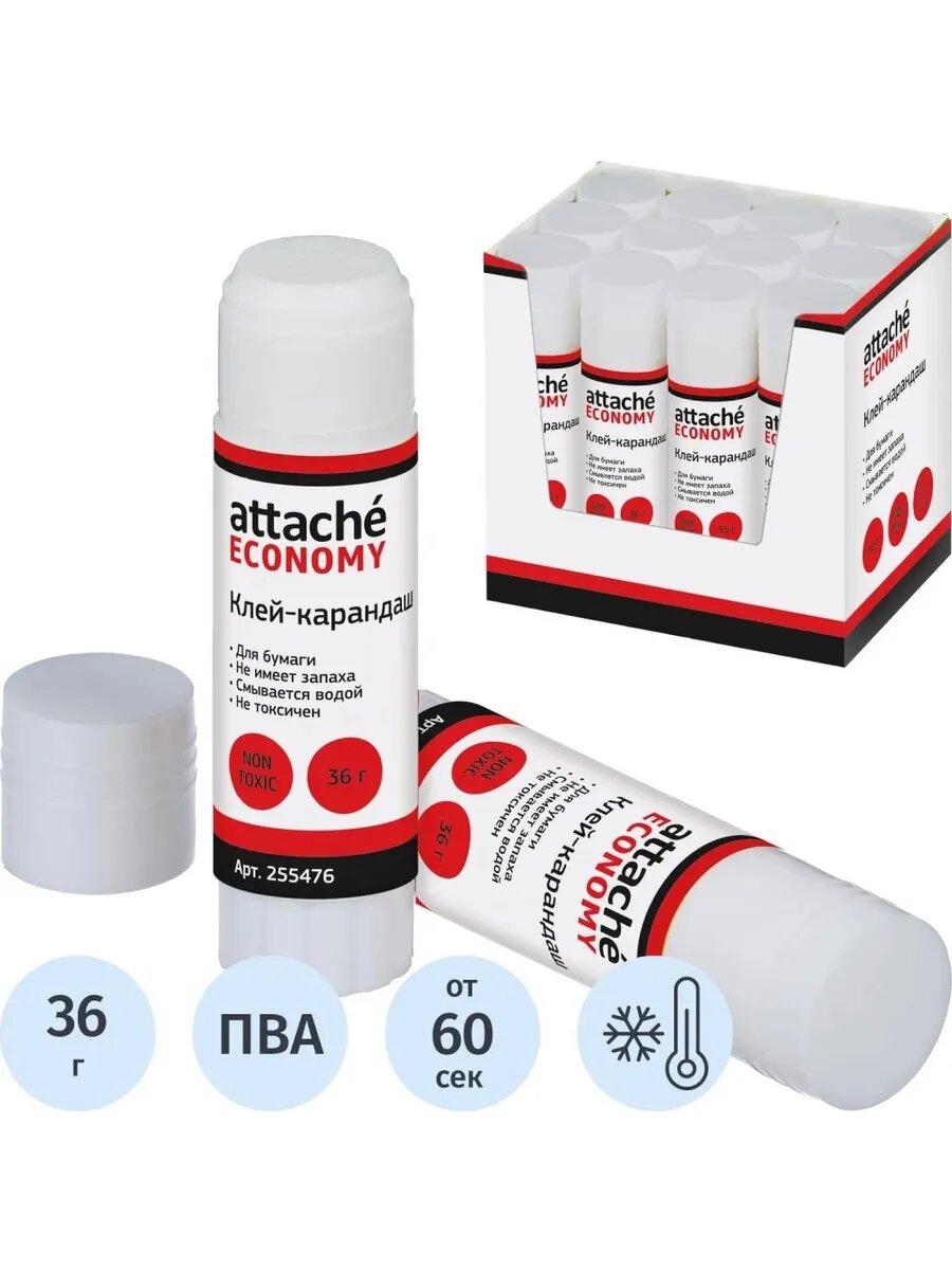 Универсальный клей-карандаш для творчества и учебы