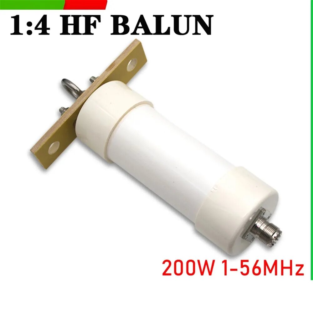 1:4 Balun 200 Вт 1-56 МГц Ratio Для Любительского Радио 4:1