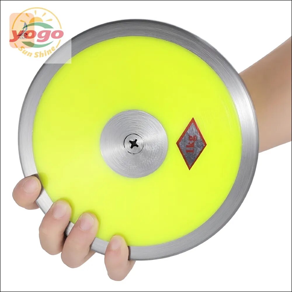 Диск для метания, диаметр 18 см, металлический диск для тренировок с диском