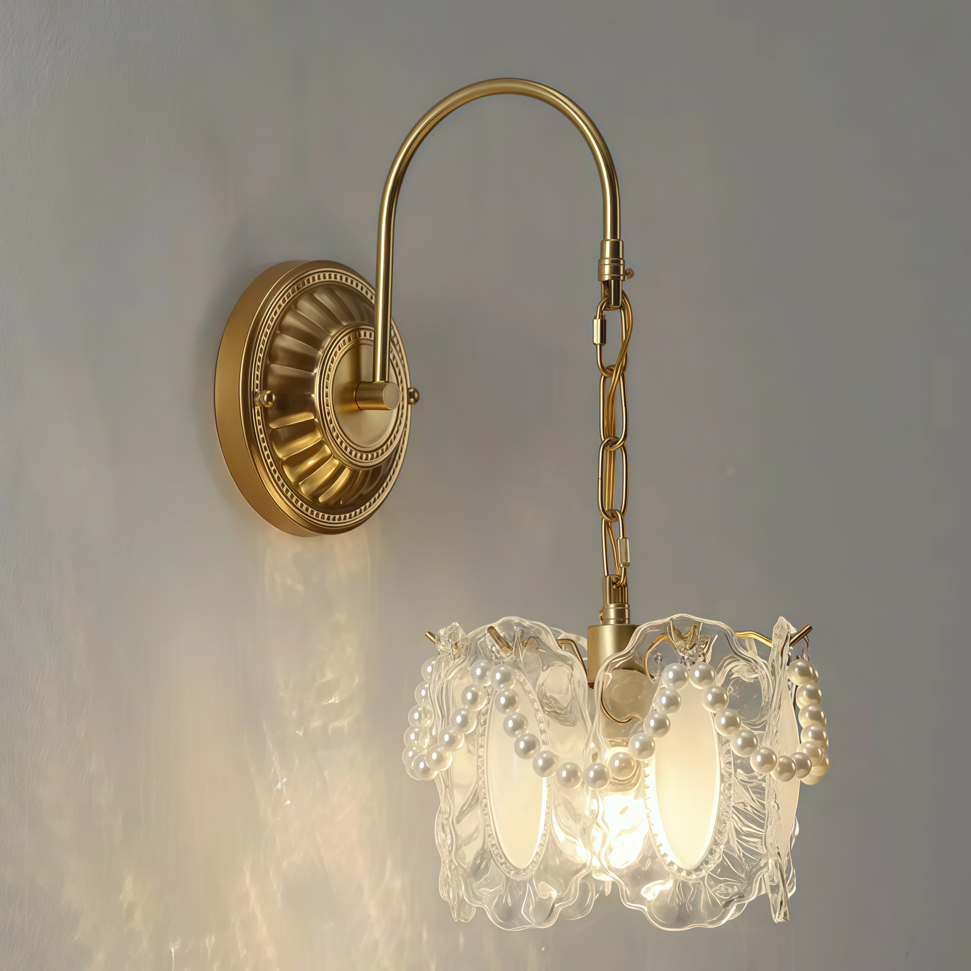 Бра Clear Lighting, светодиодное, механическое управление, E14