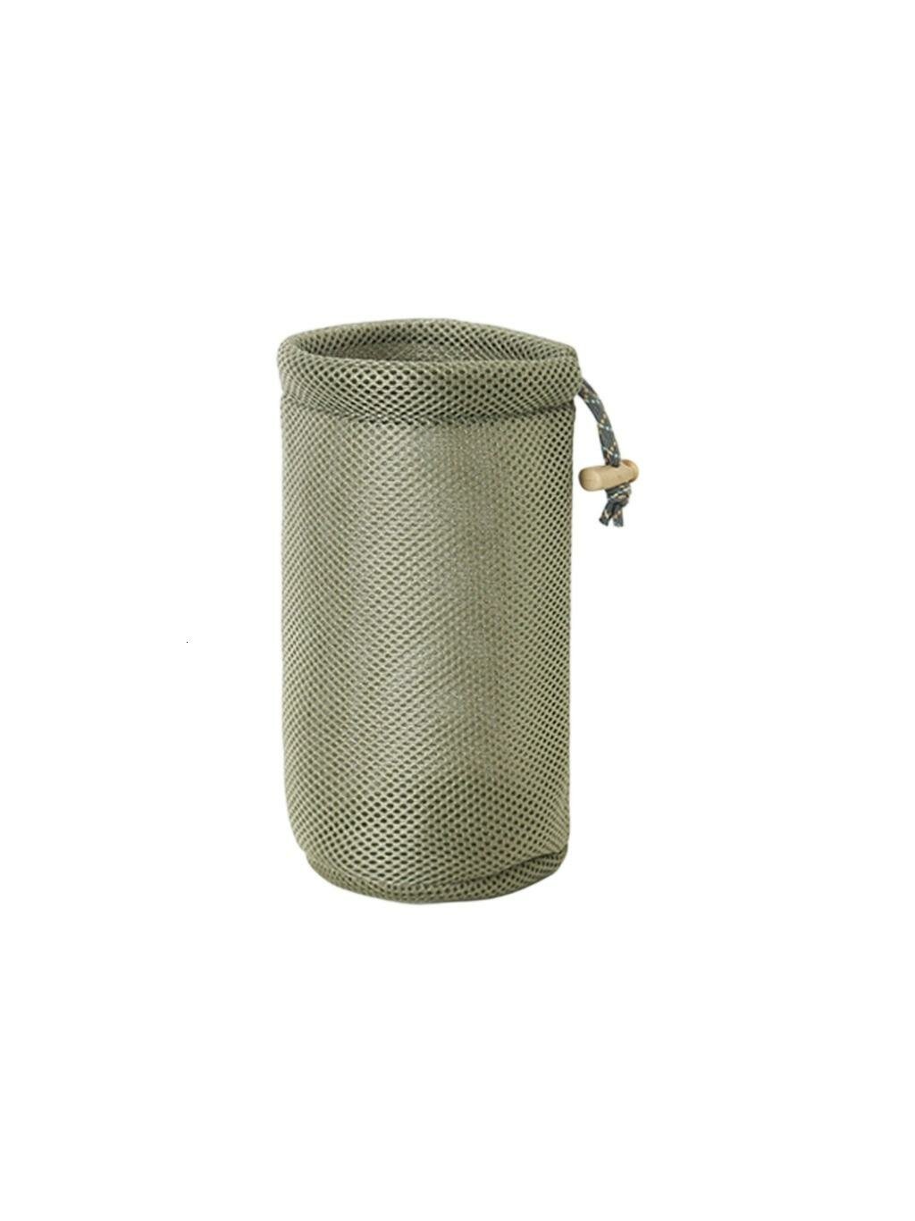 Сумка для посуды для кемпинга, Зеленый 11х23см