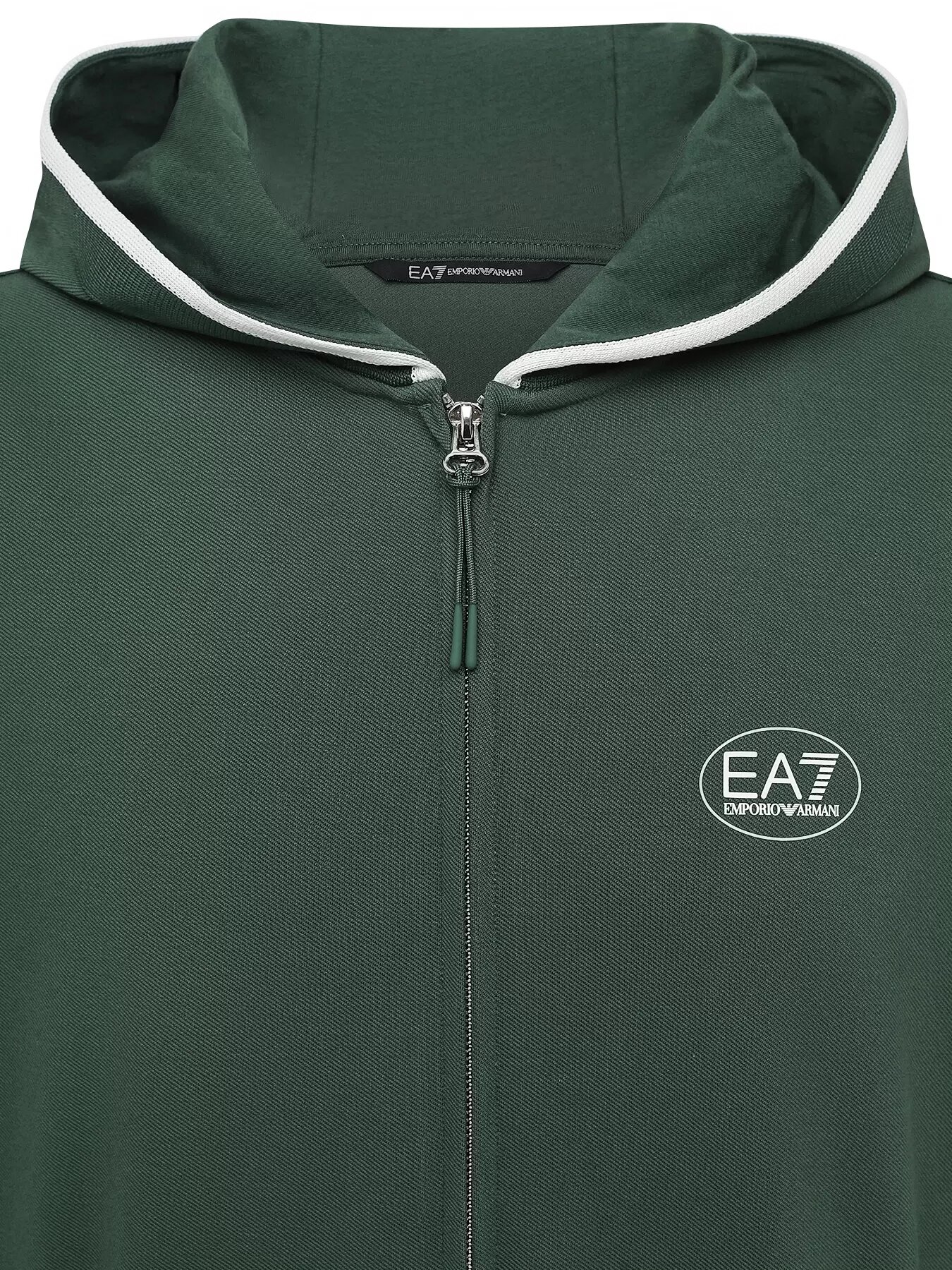 Толстовка EA7 EMPORIO ARMANI, размер M, , темно-зеленый — фото 1