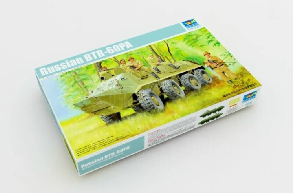 Trumpeter 01543 1/35 Русский БТР-60ПА Сборная модель из ABS пластика