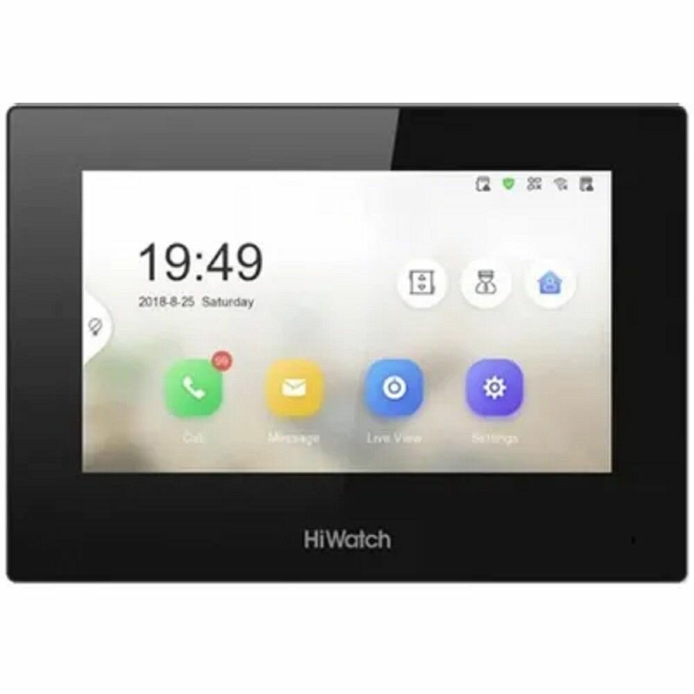 Видеодомофон Hikvision Pro VDP-H3212WB, Черный