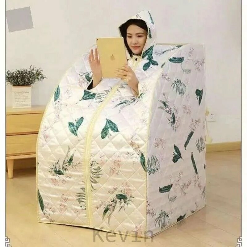 Сауна инфракрасная портативная для дома и дачи переносная ИК сауна мобильная туристическая баня бочка