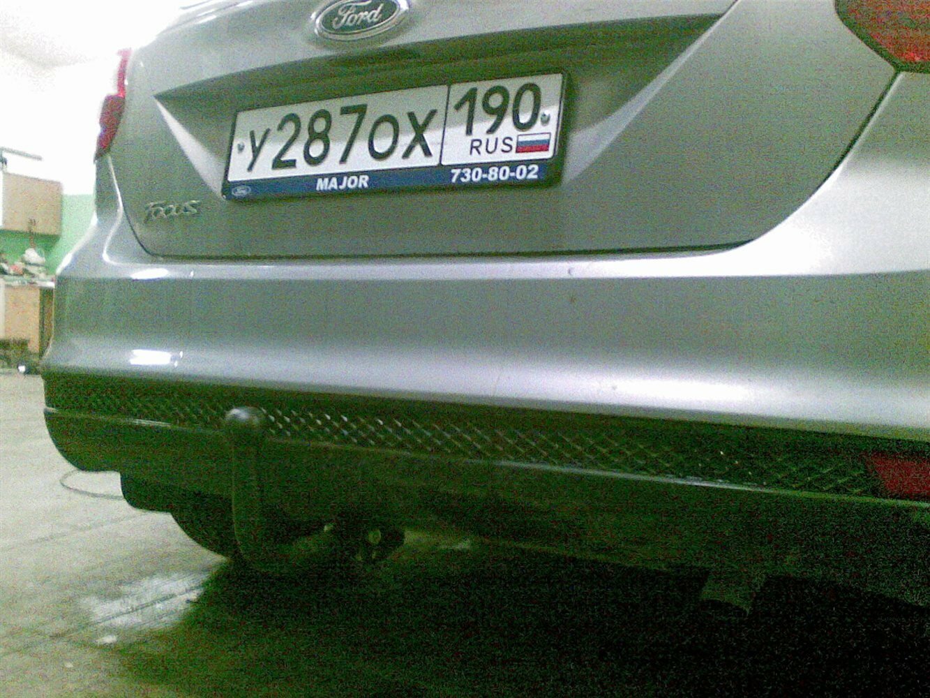 Фаркоп для Ford Focus III wagon (2011-) (без электрики) (паспорт и сертификат) AvtoS. FD29