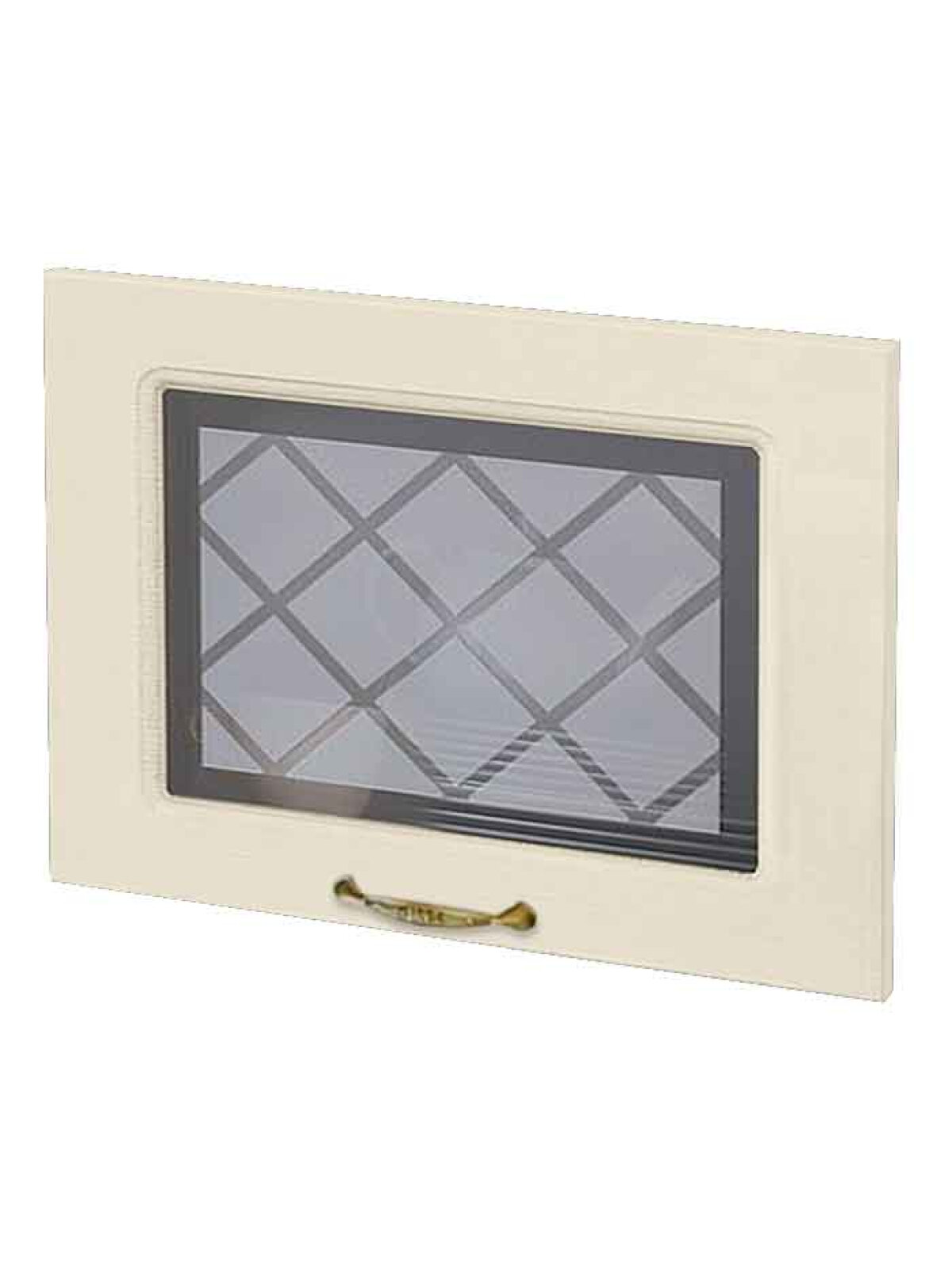 Кухонный фасад Ф-84 дуб ваниль (Модена) Huge Mebel. Ширина 496 Высота 354. Кухонные фасады