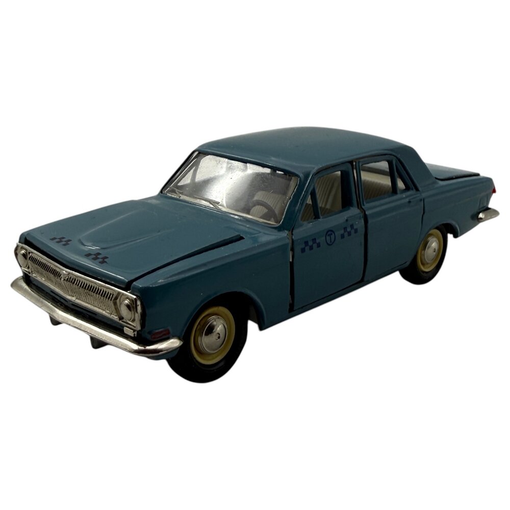 Модель автомобиля ГАЗ-24 (Волга Такси) 1980-1991 гг, Агат Моссар (Тантал) г. Саратов, СССР