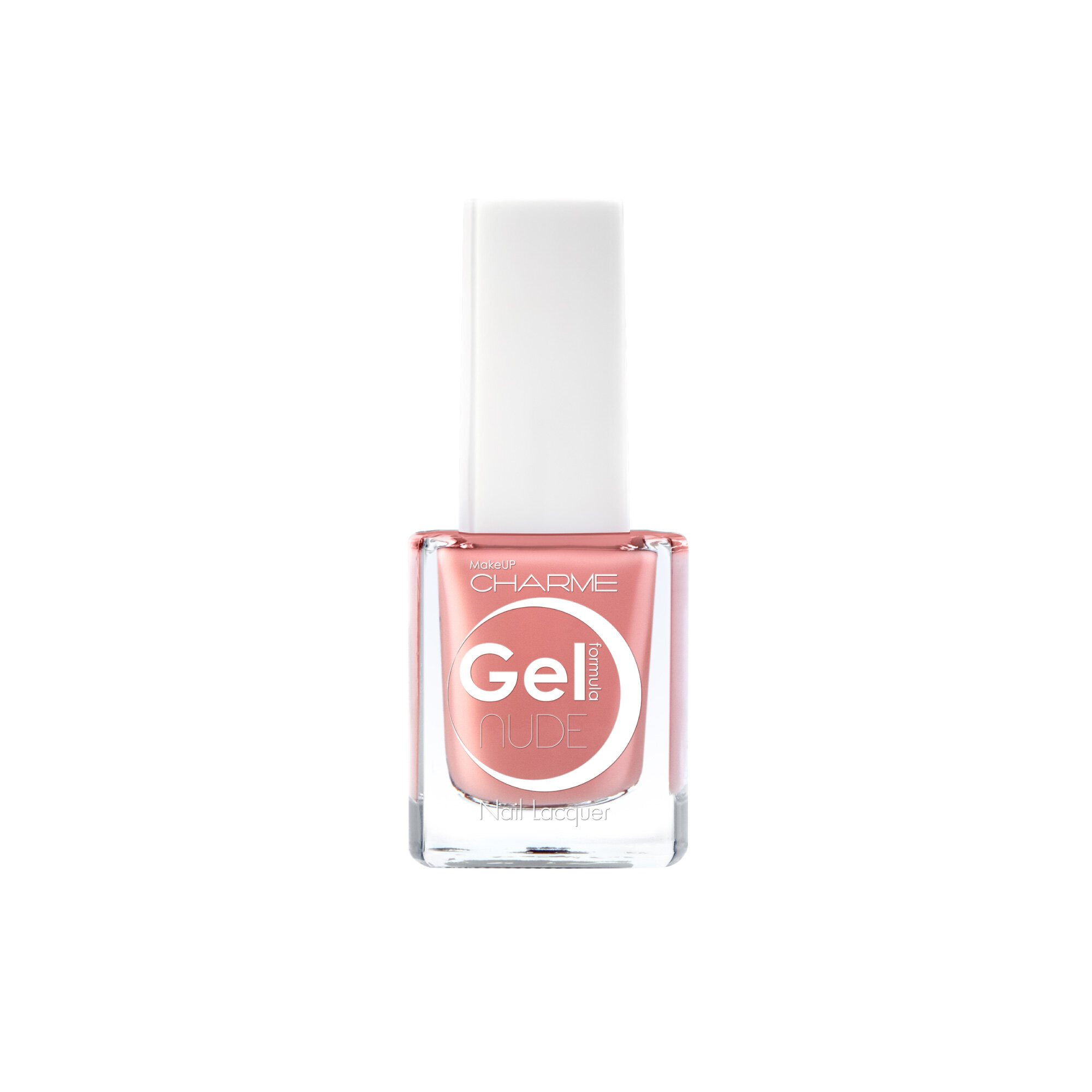 CHARME Лак для ногтей перламутровый 10 мл "Gel Nude" 210 Персиковый нектар
