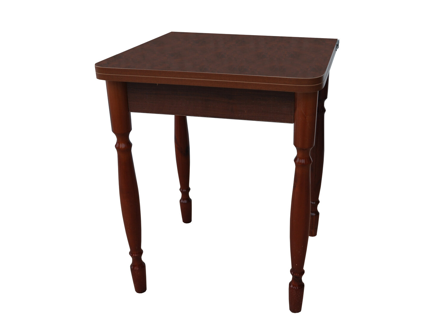 Стол Катрин Ломберный раскладной без ящика 60х60 Корень вяза