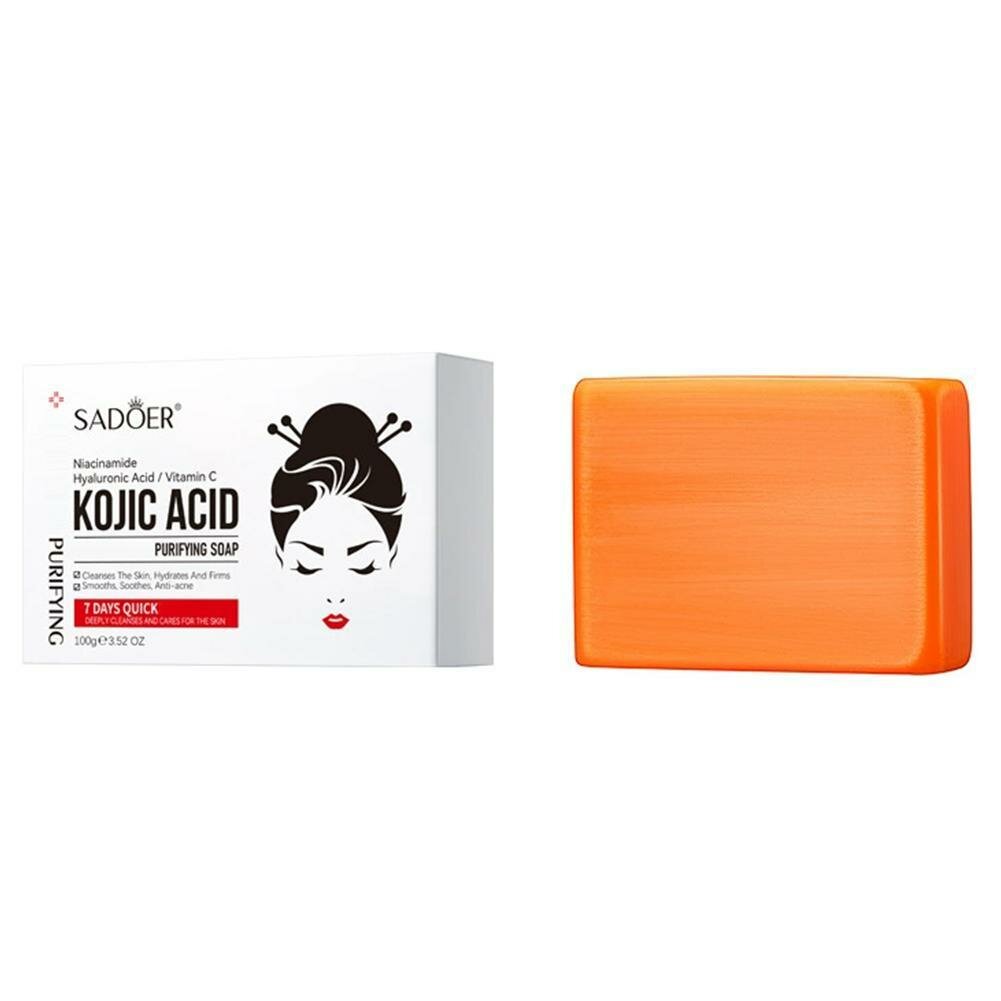 Отбеливающее мыло для лица и тела с койевой кислотой, 100г