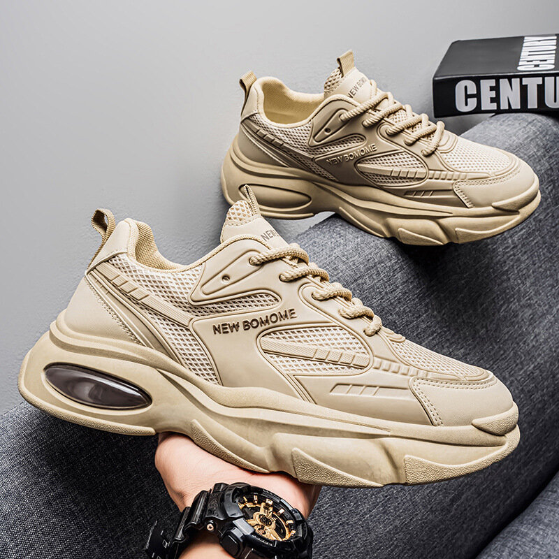 LUO Кроссовки Мужчины Зимняя Теплые Шерсть+Кожа/G1003 Khaki