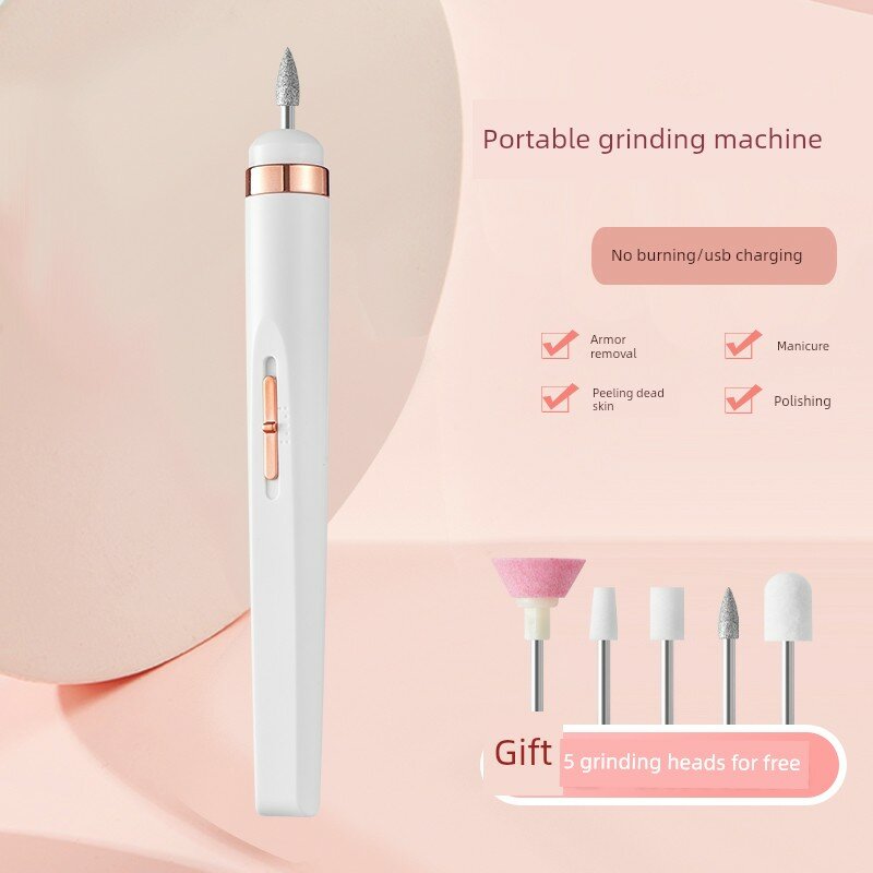 Машинка для снятия и полировки ногтей, специализированная для салонов красоты, компактная электрическая машинка-ручка