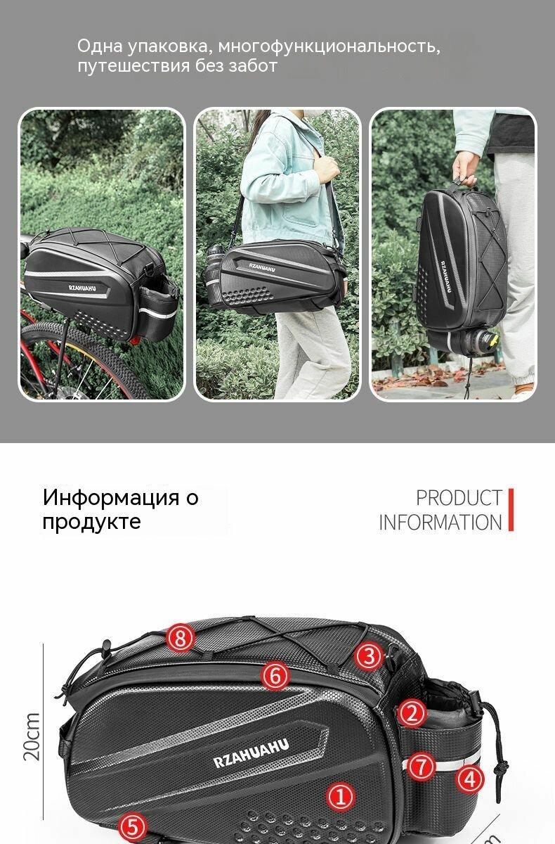 Сумка велосипедная — фото 1