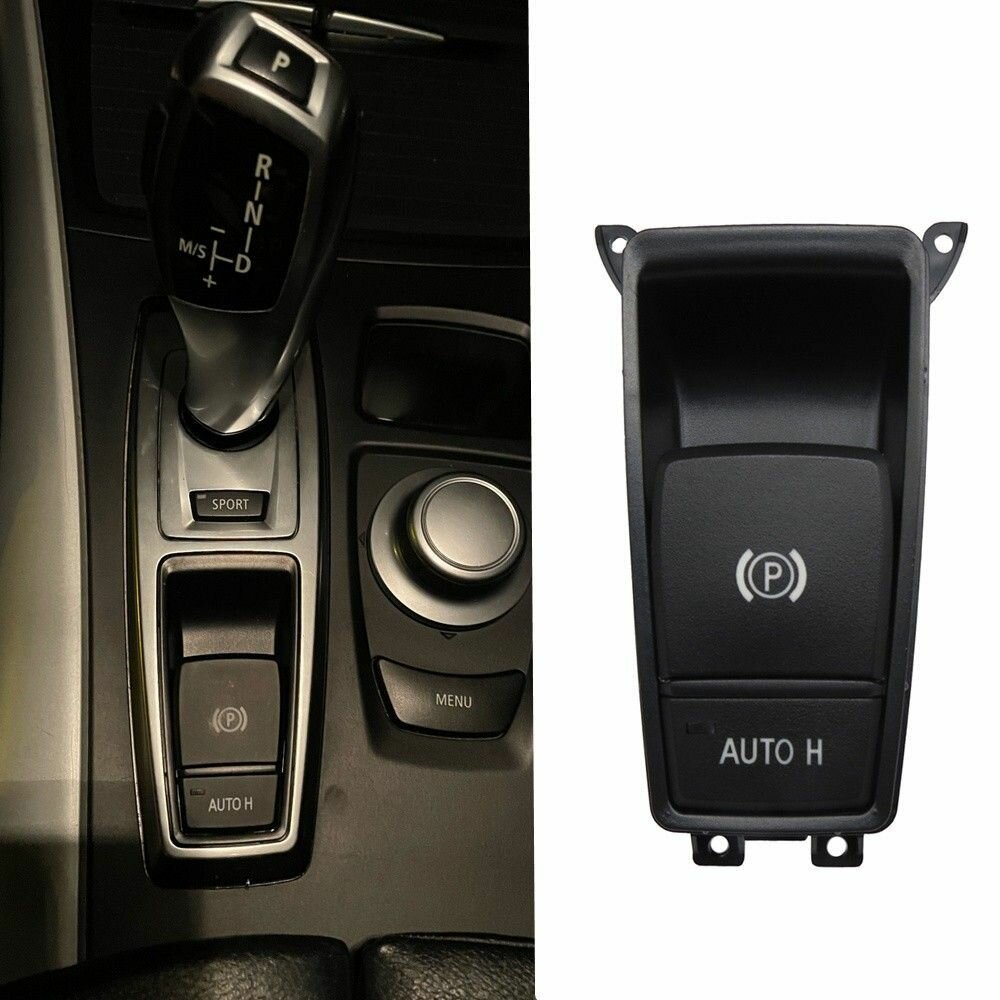 Кнопка переключения электрического стояночного тормоза 61319148508 для BMW X5 E70 (2006–2013), X6 E71/E72 — запасная деталь