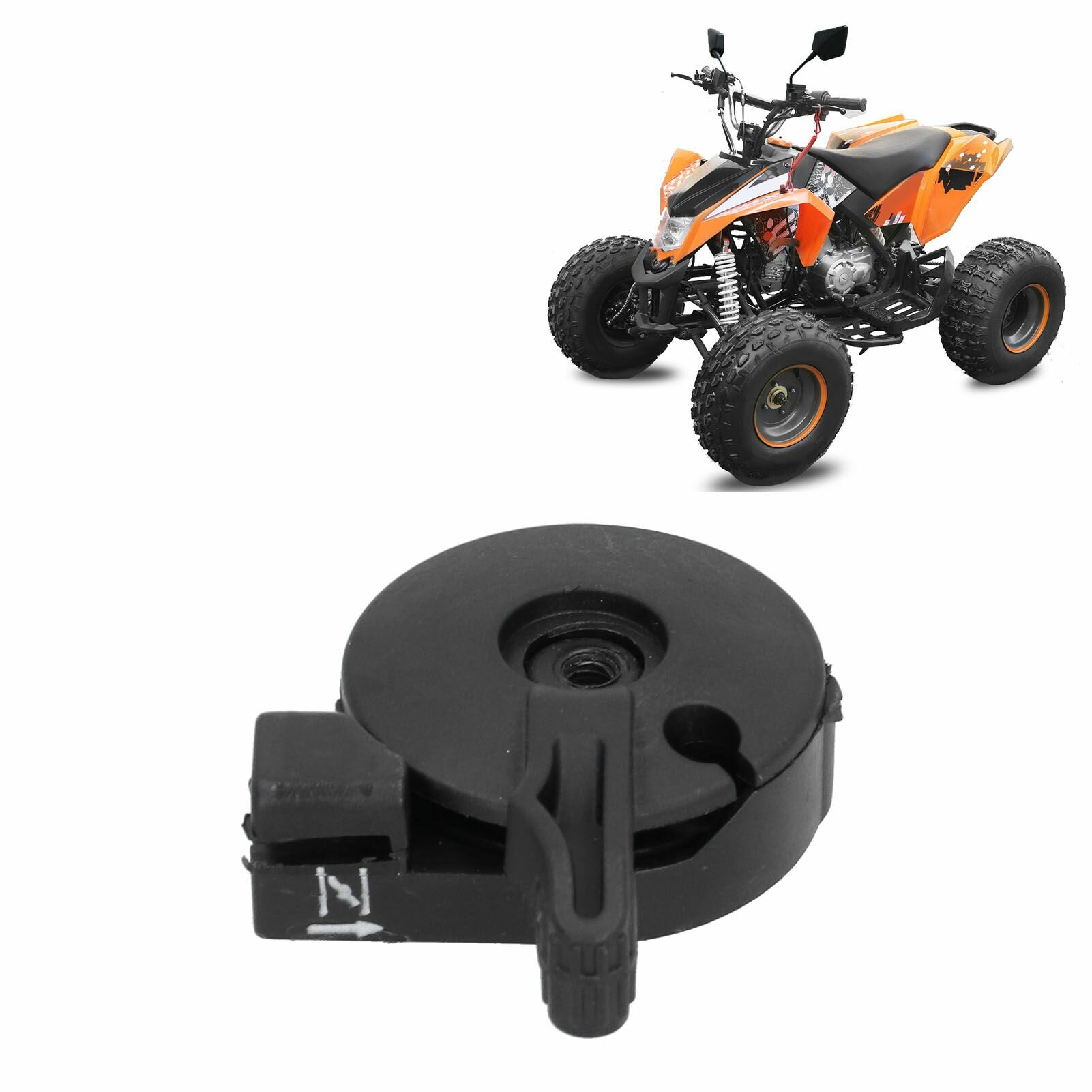 Рычаг дроссельной заслонки руля для 150cc–250cc PIT квадроцикла (ATV), черный ABS, замена без модификаций, комплект с аксессуарами