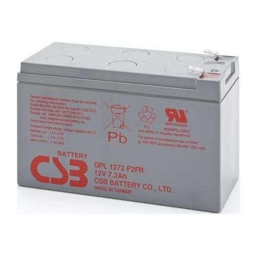 Батарея для ИБП CSB GPL1272 F2 12В 7.2Ач