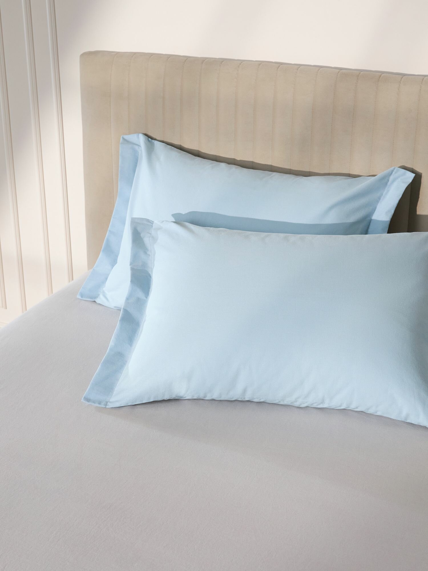 Cozy Home, Комплект наволочек с ушками, Перкаль, 50х70 (2 шт.), Однотонный/Only Color, Ангел/Angel