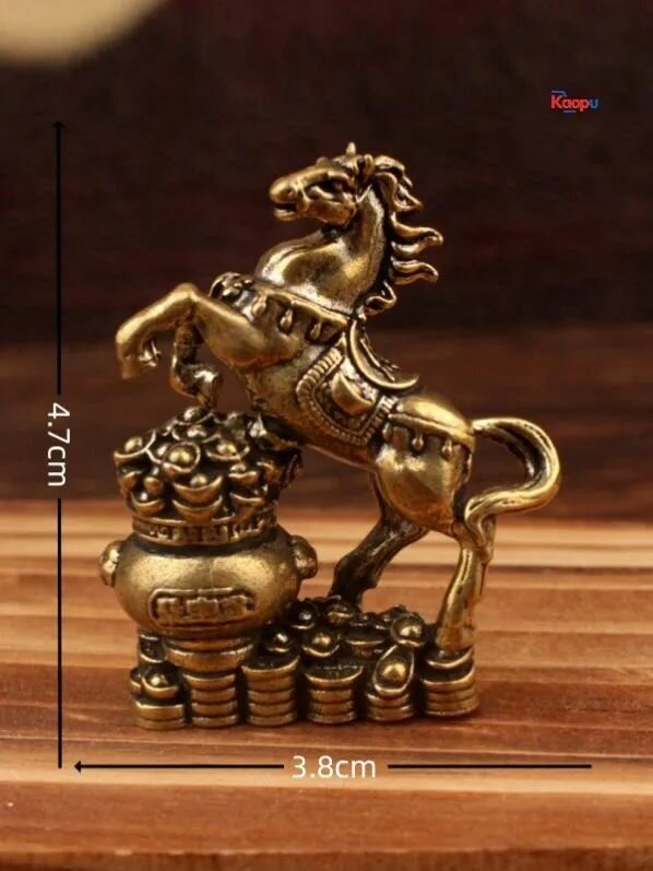 Эксклюзивная латунная фигурка лошадки