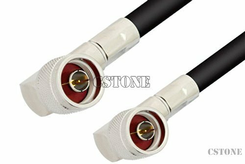 N штыревой угловой к N штыревой угловой кабель используя RG8 коаксиальный