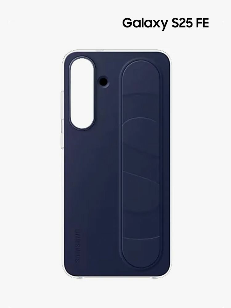 Чехол для Samsung Galaxy S25 FE, EF-GS731, синий с ремешком-держателем
