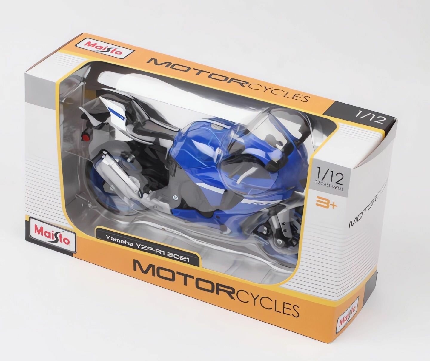 Коллекционная модель мотоцикла "Maisto". Yamaha YZF-R1 (Масштаб 1:12)