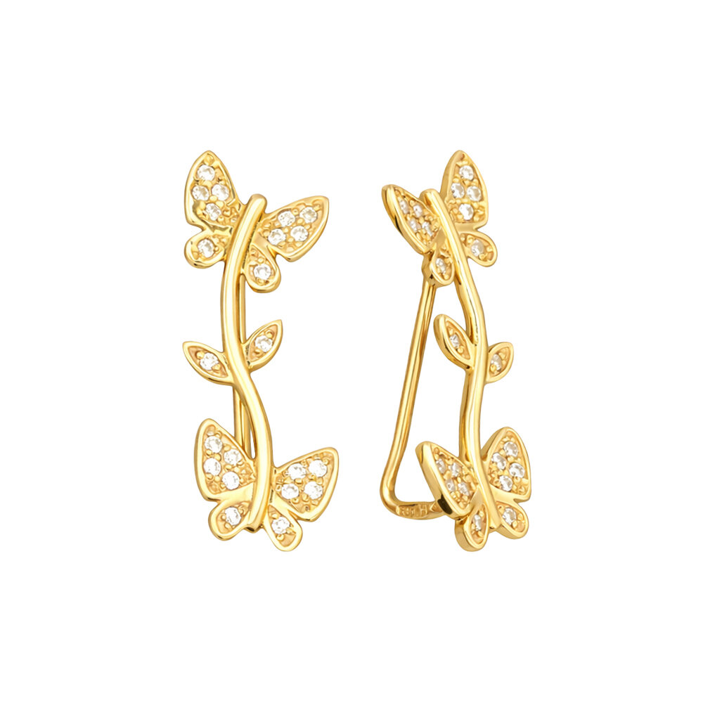 серьги из золота